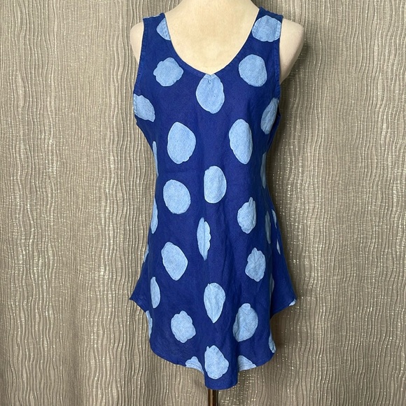 Kaktus | Tops | Kaktus Made In Italy 0 Linen Tunic Tank | Poshmark